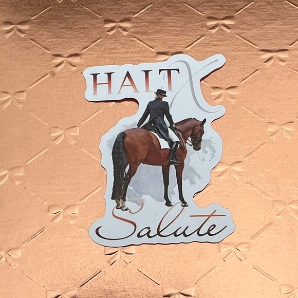 Hand Crafted | Other | Halt Salute Equestrian Horse Girl Horse Boy ...